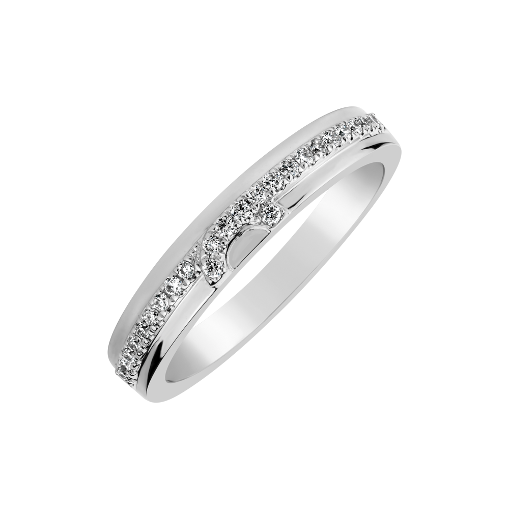 Prsteň s diamantmi Stellar Ribbon | ALO